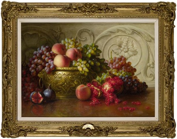 Roman Grapes And Pomegranates by George Henry Hall on artnet