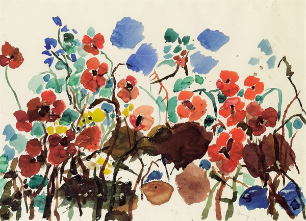 Blumenwiese by Gustav Hessing on artnet
