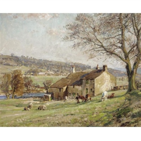 Springtime near Addingham by Herbert F. Royle on artnet