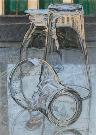 Beer Glasses by Janet Fish on artnet