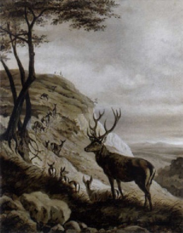 Rotwild by Franz Xaver von Pausinger on artnet