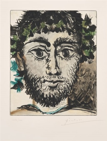 Tête de faune Head of a Faun by Pablo Picasso on artnet