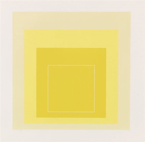 White Line Square XVII by Josef Albers on artnet