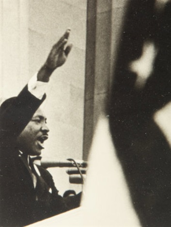 Dr. Martin Luther King by Flip Schulke on artnet