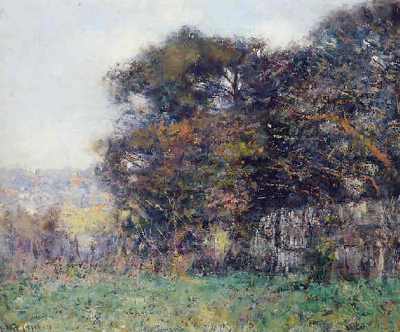 The artists garden by Frederick McCubbin on artnet