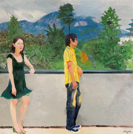Mountain Inwang by Liu Xiaodong on artnet