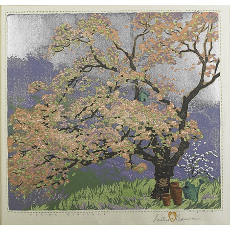 Rare, Spring Blossoms by Gustave Baumann on artnet