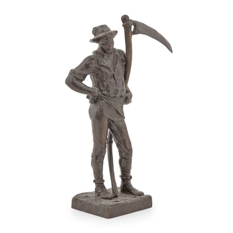 THE MOWER by Sir William Hamo Thornycroft on artnet