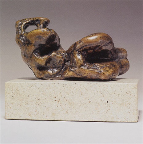 Reclining figure Bunched by Henry Moore on artnet