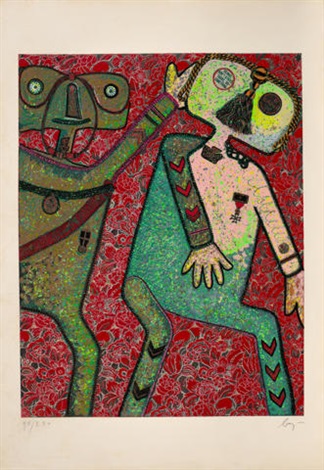 Baj chez Baj, Volume ll 10 works, 1972 by Enrico Baj on artnet