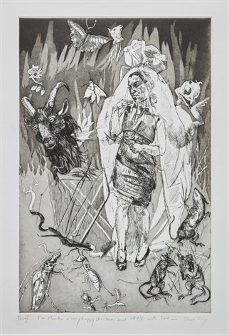 Straw Burning, from Pendle Witches by Paula Rego on artnet