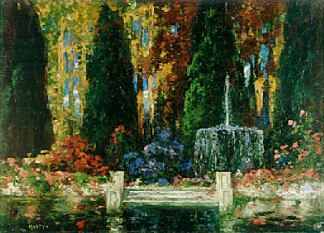 The enchanted garden by Thomas Edwin Mostyn on artnet