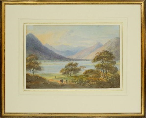 View of the Rhone by William Payne on artnet