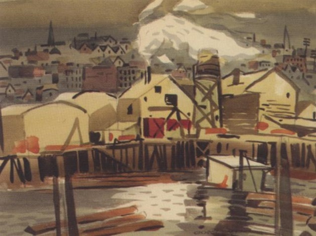 Waterfront by George Booth Post on artnet