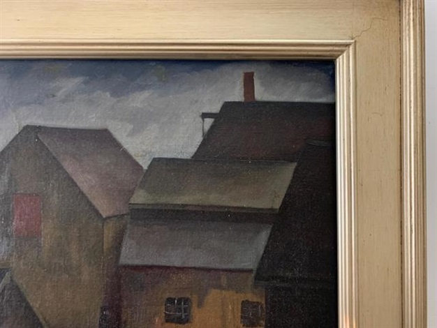 Village at Dusk by Joseph Raskin on artnet