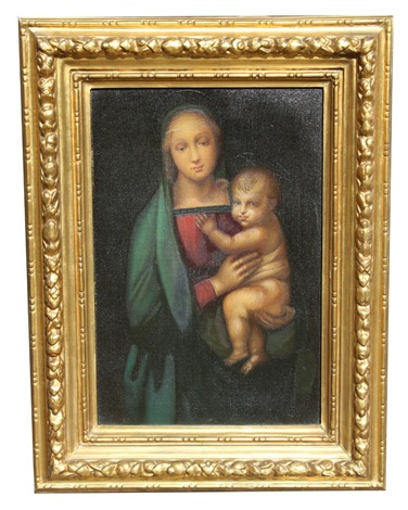 Madonna and Child Portrait by Raphael on artnet