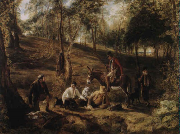 The rabbit Warren by John Frederick Lewis on artnet