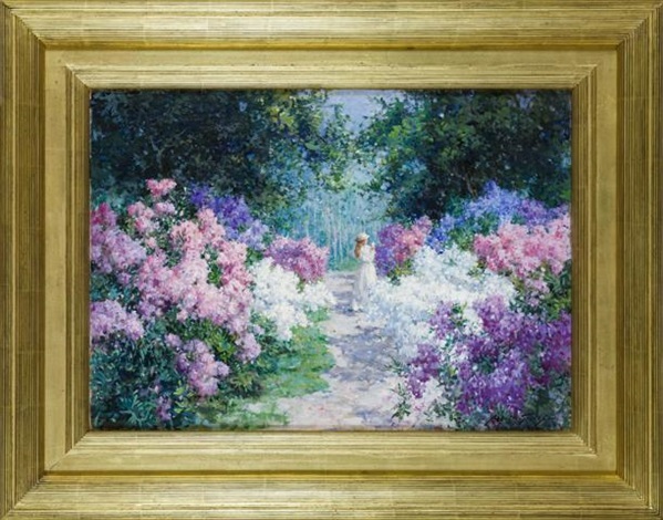 Springtime In The Garden by Abbott Fuller Graves on artnet