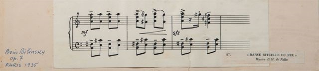 De Falla Dance rituelle du feu by Boris Bilinsky on artnet