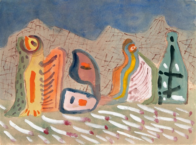 Strandgespenster by Werner Gilles on artnet