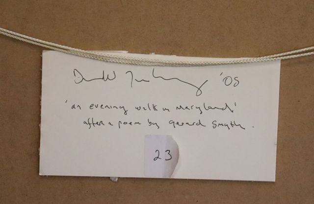 AN EVENING WALK IN MARYLAND, AFTER A POEM by GERARD SMYTH by Donald ...