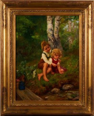 Der Frosch am Bach by Paul Hermann Wagner on artnet