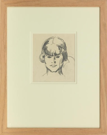 Jennifer, London, c. 1918 by John Duncan Fergusson on artnet