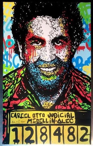 Pablo Escobar by Alec Monopoly on artnet