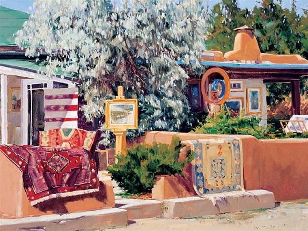 Santa Fe merchants by William Cather Hook on artnet
