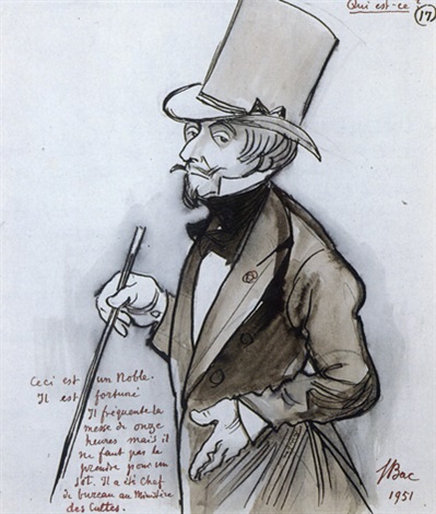 Portraits devinettes set of 12 by Ferdinand Bac on artnet