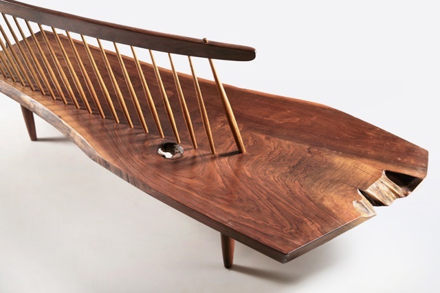 Conoid Bench by George Nakashima on artnet