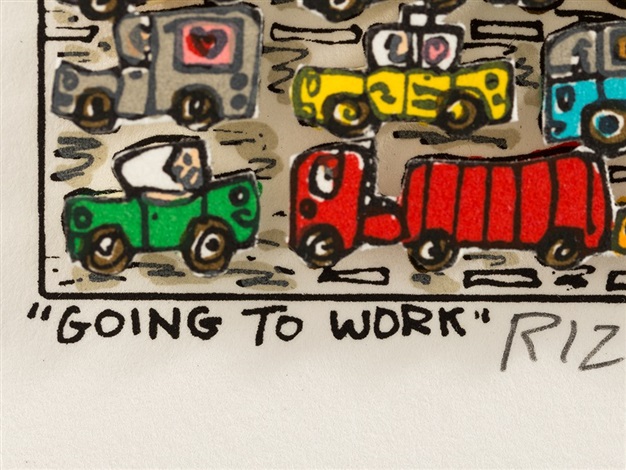 Going to Work by James Rizzi on artnet