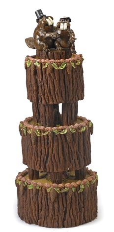Rich Beaver Wedding Cake by David James Gilhooly on artnet
