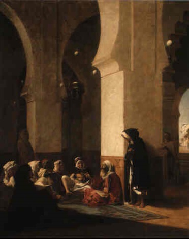 Catechism in an Algerian mosque by Théodore Jacques Ralli on artnet