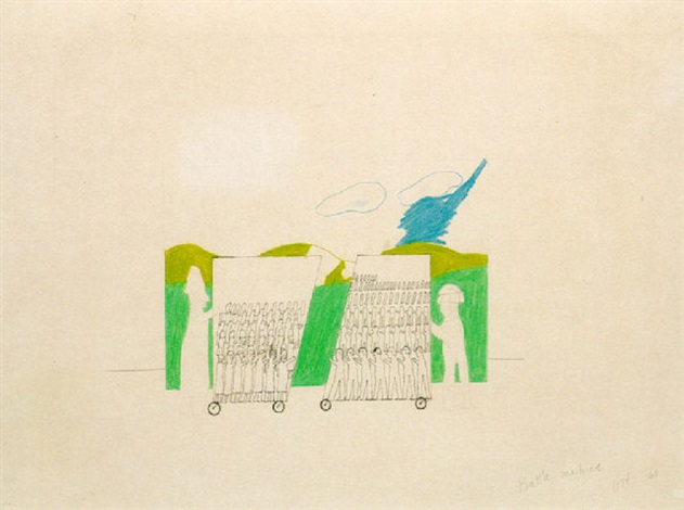 Battle machine by David Hockney on artnet