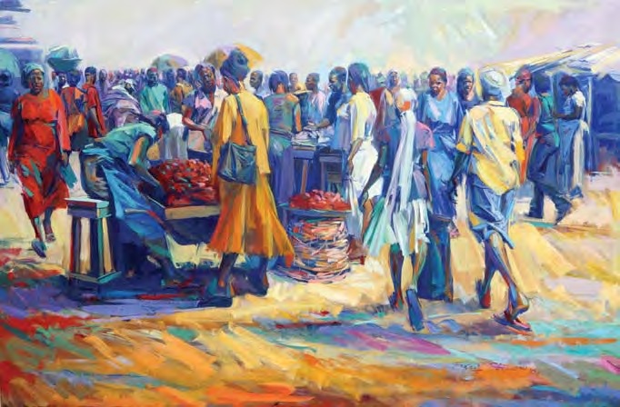 Exchange centre by Edosa Ogiugo on artnet