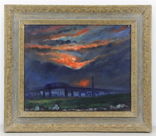 Kosciuszko Bridge by John Steuart Curry on artnet