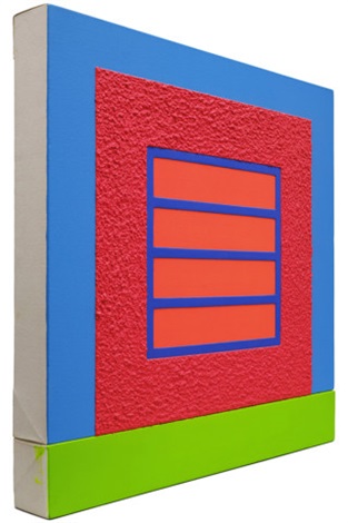 Red Prison by Peter Halley on artnet