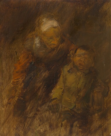 Die Strafe by Wilhelm Busch on artnet