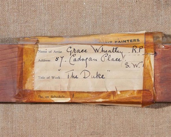 THE CORONATION PORTRAIT OF QUEEN ELIZABETH by Edith Grace Wheatley on artnet