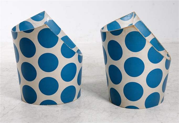 Spotty barnstolar chairs pair by Peter Murdoch on artnet