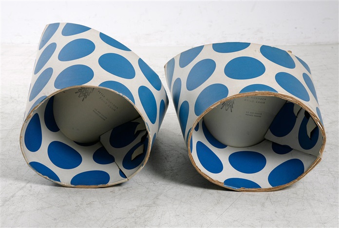 Spotty barnstolar chairs pair by Peter Murdoch on artnet