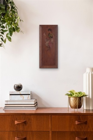 Portrait likely of Alice Muskett by Julian Rossi Ashton on artnet