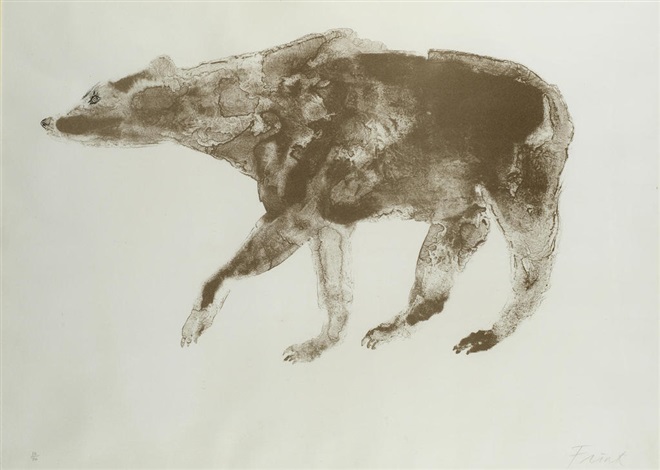 Bear, from Eight Animal Series by Elisabeth Frink on artnet