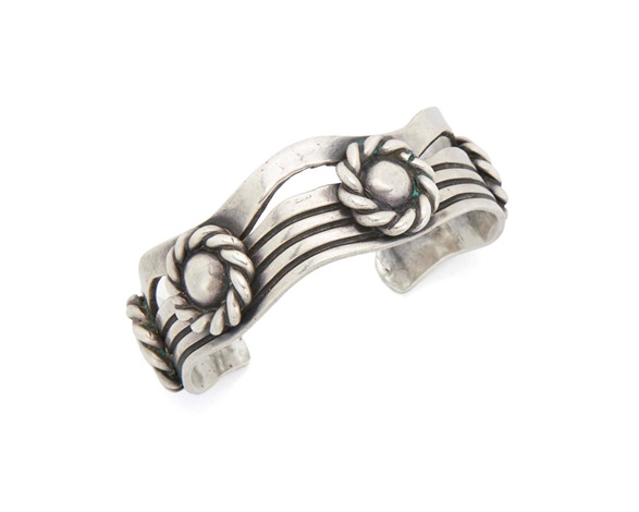 A William Spratling sterling silver cuff bracelet by William Spratling ...