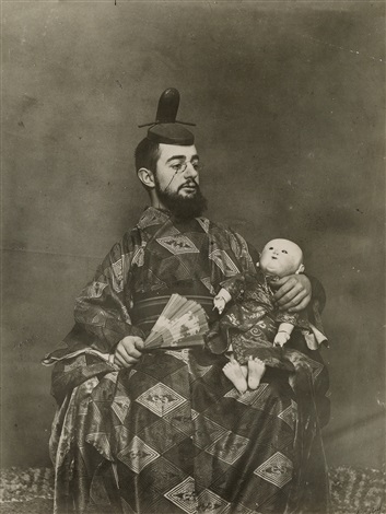 Portrait of Henri de Toulouse-Lautrec 1864-1901, who is sporting a ...