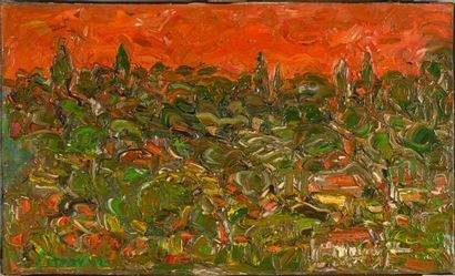 Soleil rouge by André Cottavoz on artnet