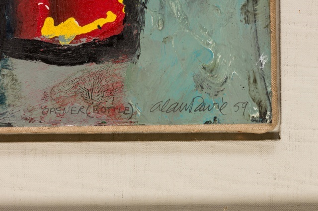 Opener Bottle by Alan Davie on artnet