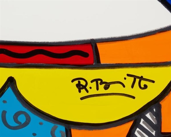 Abstract Portrait by Romero Britto on artnet
