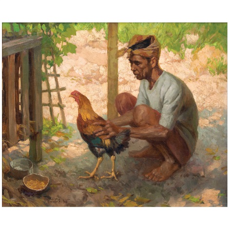 Sabungero by Fernando Amorsolo on artnet